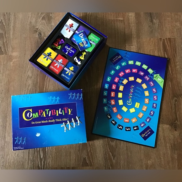 Mattel | Games | Mattel Compatibility Board Game | Poshmark